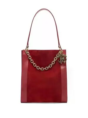 Roberto Cavalli Chain-embellished Shoulder Bag - Red