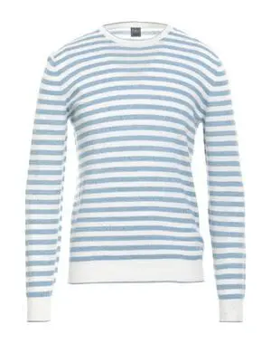 Fedeli Striped Virgin Wool And Cashmere Sweater