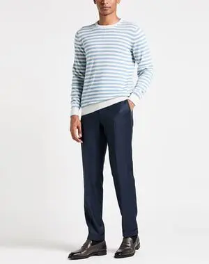 Fedeli Striped Virgin Wool And Cashmere Sweater