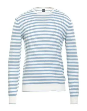 Fedeli Striped Virgin Wool And Cashmere Sweater