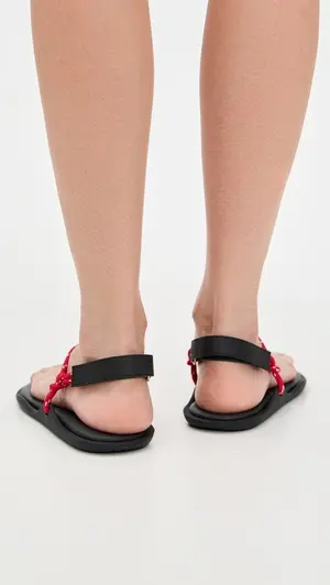 Flowze Flo Rope Sandals - Red