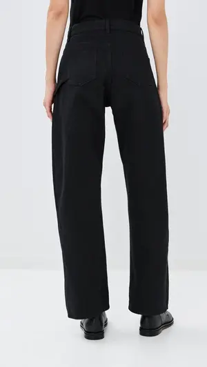 JW Anderson Twisted Workwear Jeans - Black
