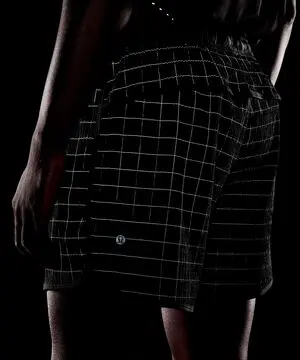Lululemon Mile Maker Reflective Linerless Short 6 - Black