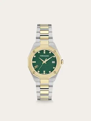 FERRAGAMO Edge 34mm Bracelet Watch - Green