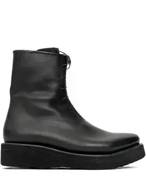 DEVOA Lace-up Biker Boots