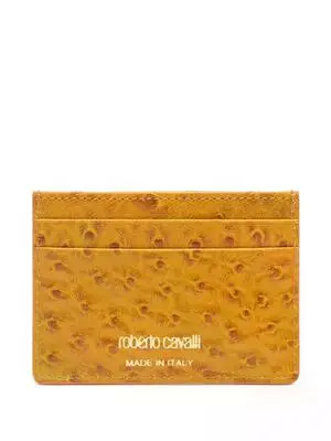 Roberto Cavalli Leather Cardholder