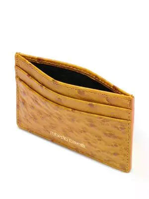 Roberto Cavalli Leather Cardholder