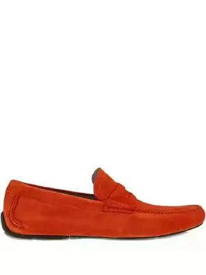 FERRAGAMO Suede Leather Loafers