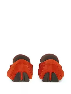 FERRAGAMO Suede Leather Loafers