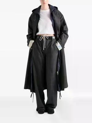 Prada Pleated Belted Trousers