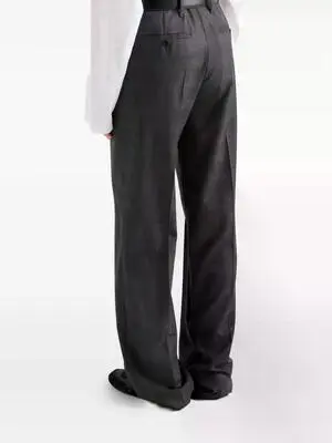 Prada Pleated Belted Trousers