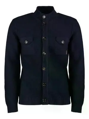 MOORER Patch-pockets Cardigan