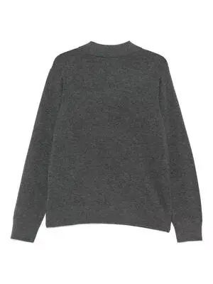 THE GARMENT Como Button Polo Top - Grey