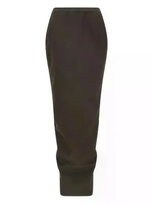 Rick Owens Crossover Elastic-waistband Skirt