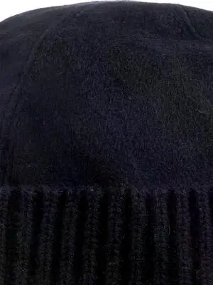 Giorgio Armani Ribbed Wool-cashmere Beanie