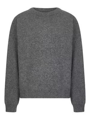 Loulou De Saison Tristan Mercerised-wool Blend Sweater - Grey
