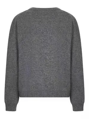 Loulou De Saison Tristan Mercerised-wool Blend Sweater - Grey