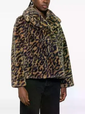 A.p.c. Leopard-print Double-breasted Jacket