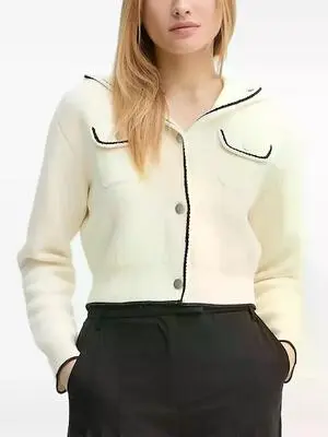 Theory Piped-trim Cardigan