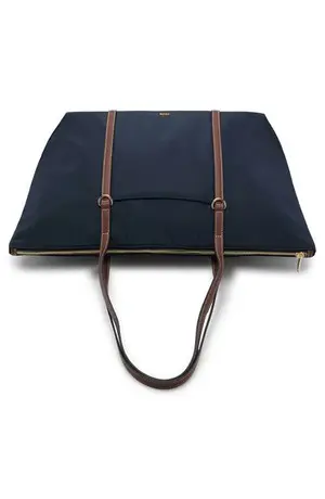 Mango Nylon Shopper Bag - Navy