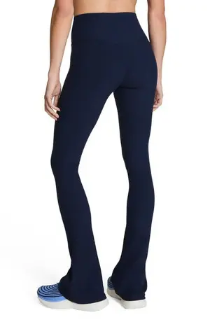 Spanx Micro Flare Athletic Pants - Timeless Navy