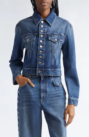 Stella McCartney Button-up Denim Jacket