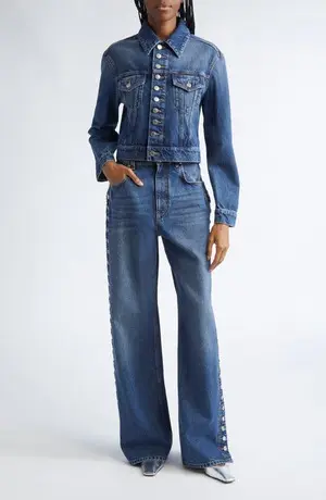 Stella McCartney Button-up Denim Jacket