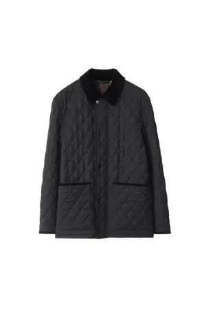 Burberry Quilted Wool Barn Jacket