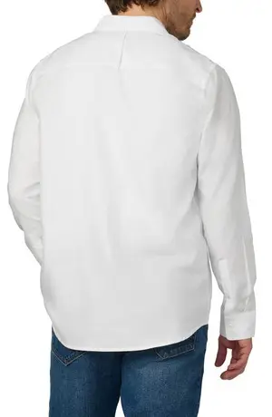 Joe's Jeans The Grant Monogram Button-up Shirt - Optic White