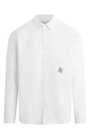 Joe's Jeans The Grant Monogram Button-up Shirt - Optic White