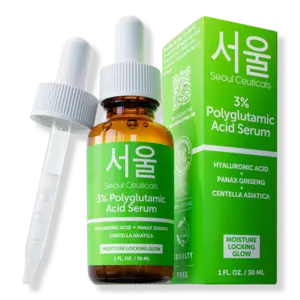 SEOUL CEUTICALS Korean Skincare Polyglutamic Acid Serum - Clear