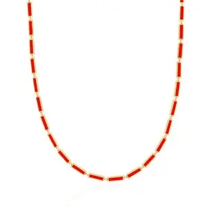 Coral Gold Necklace Necklaces