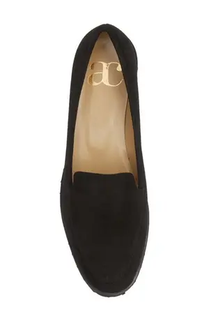 ANDREA CARRANO Carro Loafers - Black Suede