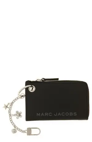 Marc Jacobs The Charm Top Zip Wallet - Black