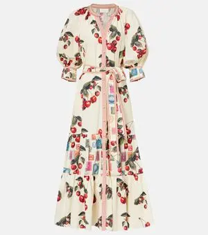 Camilla Notes From The Road Printed Cotton Shirt Dress - Multicoloured