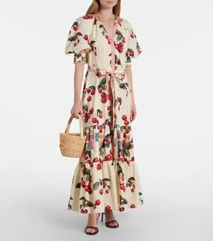 Camilla Notes From The Road Printed Cotton Shirt Dress - Multicoloured