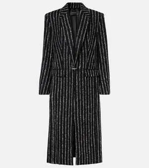 Mugler Notched Lapel Coats For Women