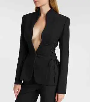 MUGLER Single-breasted Blazer