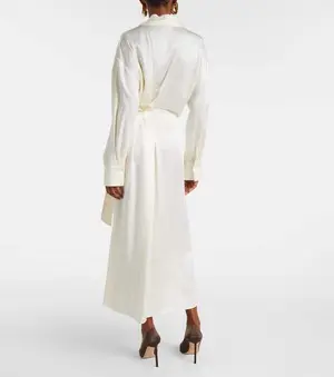 Victoria Beckham Belted Wrap Dress