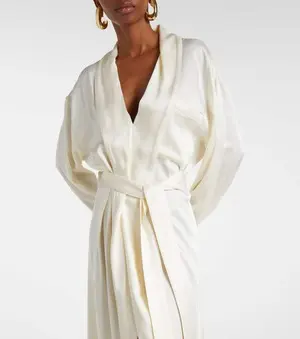 Victoria Beckham Belted Wrap Dress