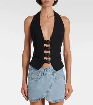 Coperni Halterneck Open-back Top