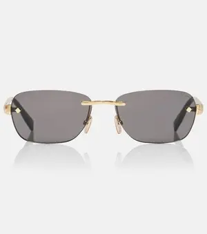 BVLGARI Tubogas Rectangular Sunglasses