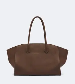 THE ROW Marlo Leather Tote Bag - Muschio