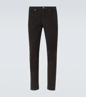FRAME L'homme Slim Cotton Corduroy Slim Pants - Grey