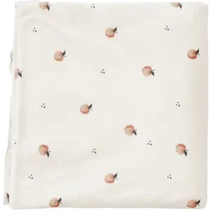 SARANONI Minky Print Swaddle - Apple