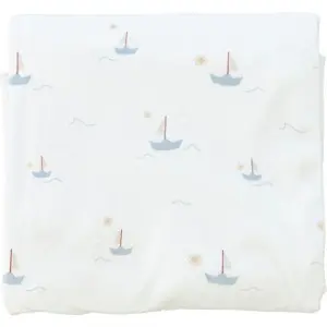 SARANONI Minky Print Swaddle - Boat