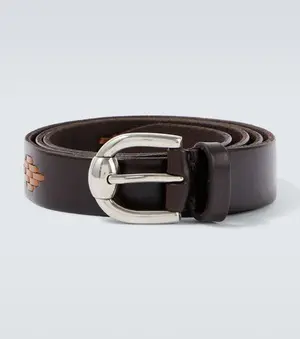 Brunello Cucinelli Leather Belt - Black