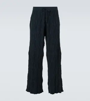 KIKO KOSTADINOV Raday Knitted Wide-leg Pants - Green