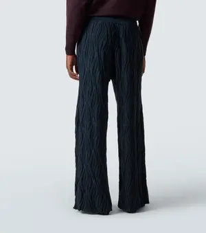 KIKO KOSTADINOV Raday Knitted Wide-leg Pants - Green