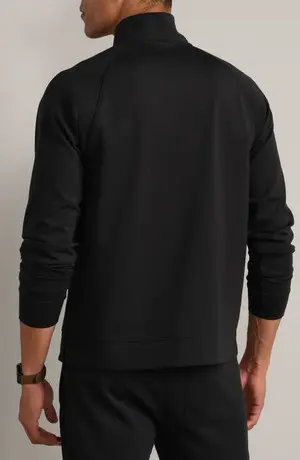 RHONE Dreamstate Quarter-zip Pullover - Pure Black